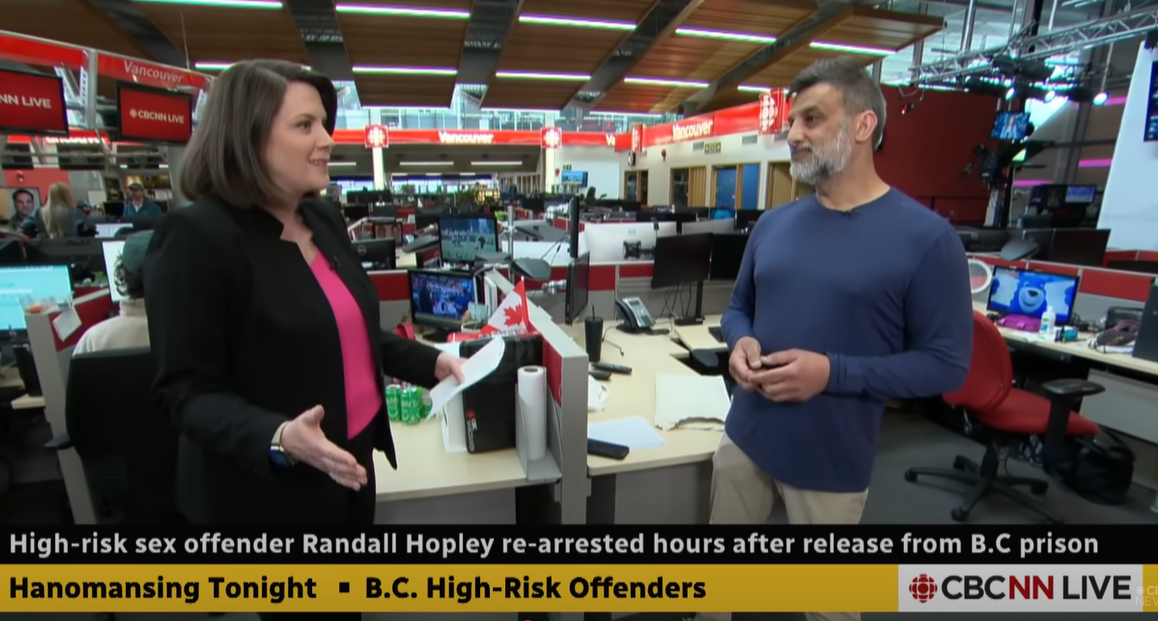 Cbc News Interview High Risk Sex Offender Rearrested Shortly After 0057